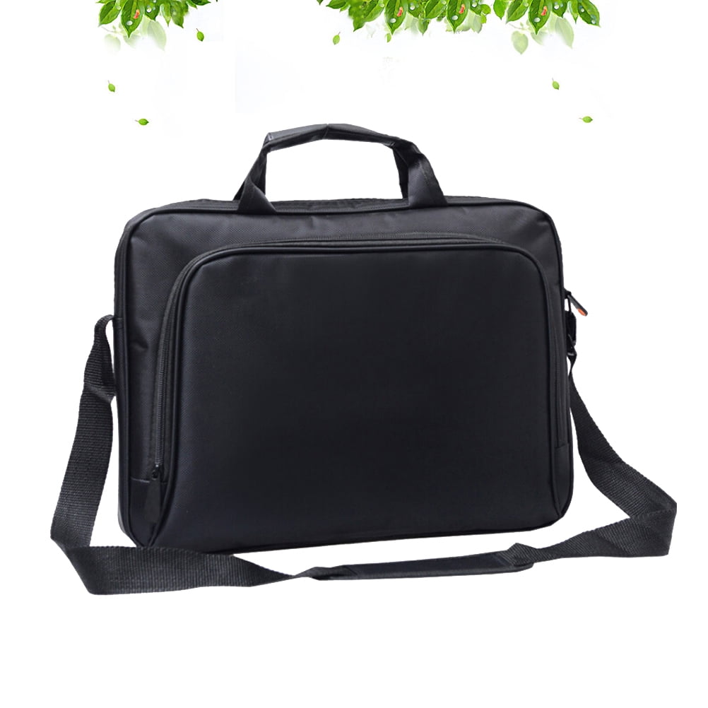 Raindrops Notebook Handbag - Black, Durable Cloth with Protective ...