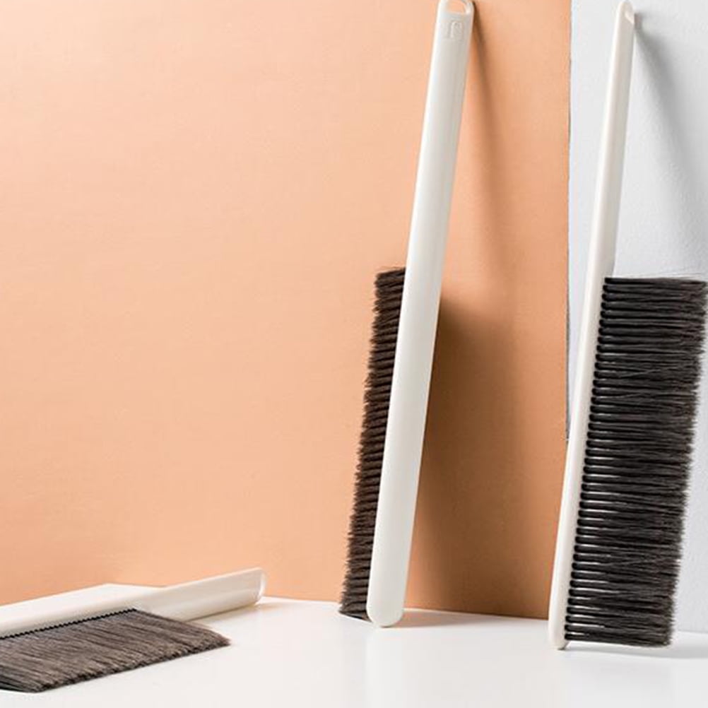 Raindrops Black Plastic Desk Brush with Soft Bristles for Cleaning Home ...