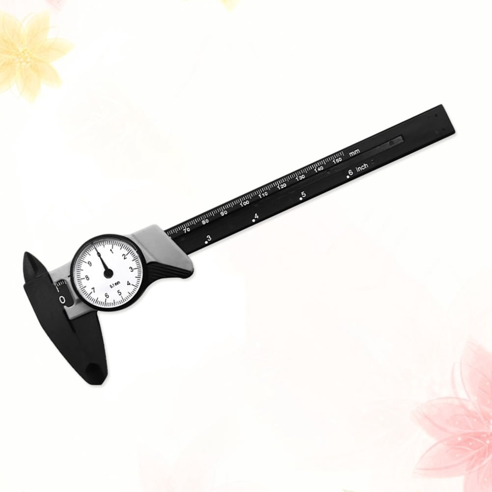 Raindrops Black Plastic Dial Calipers High Precision Measuring Tools ...