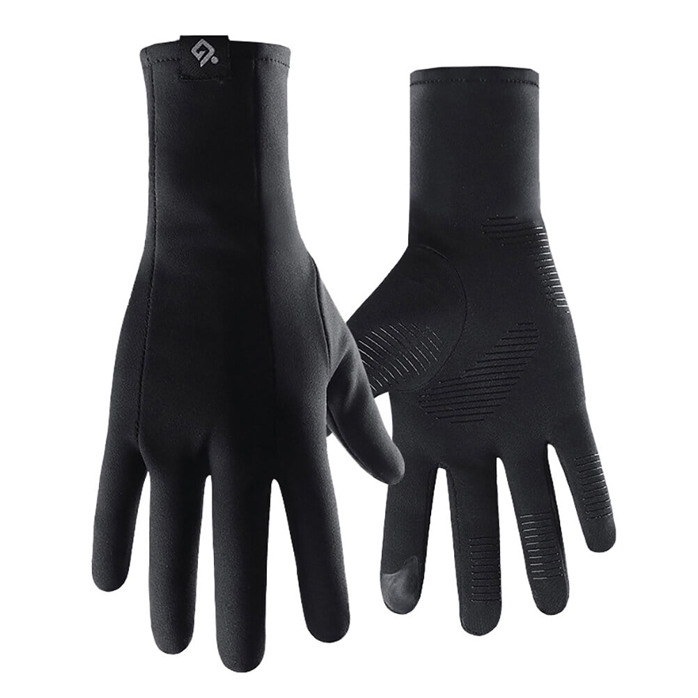 Raindrops Black Protective Mitts for Hand Wearing with Silicone Grips ...