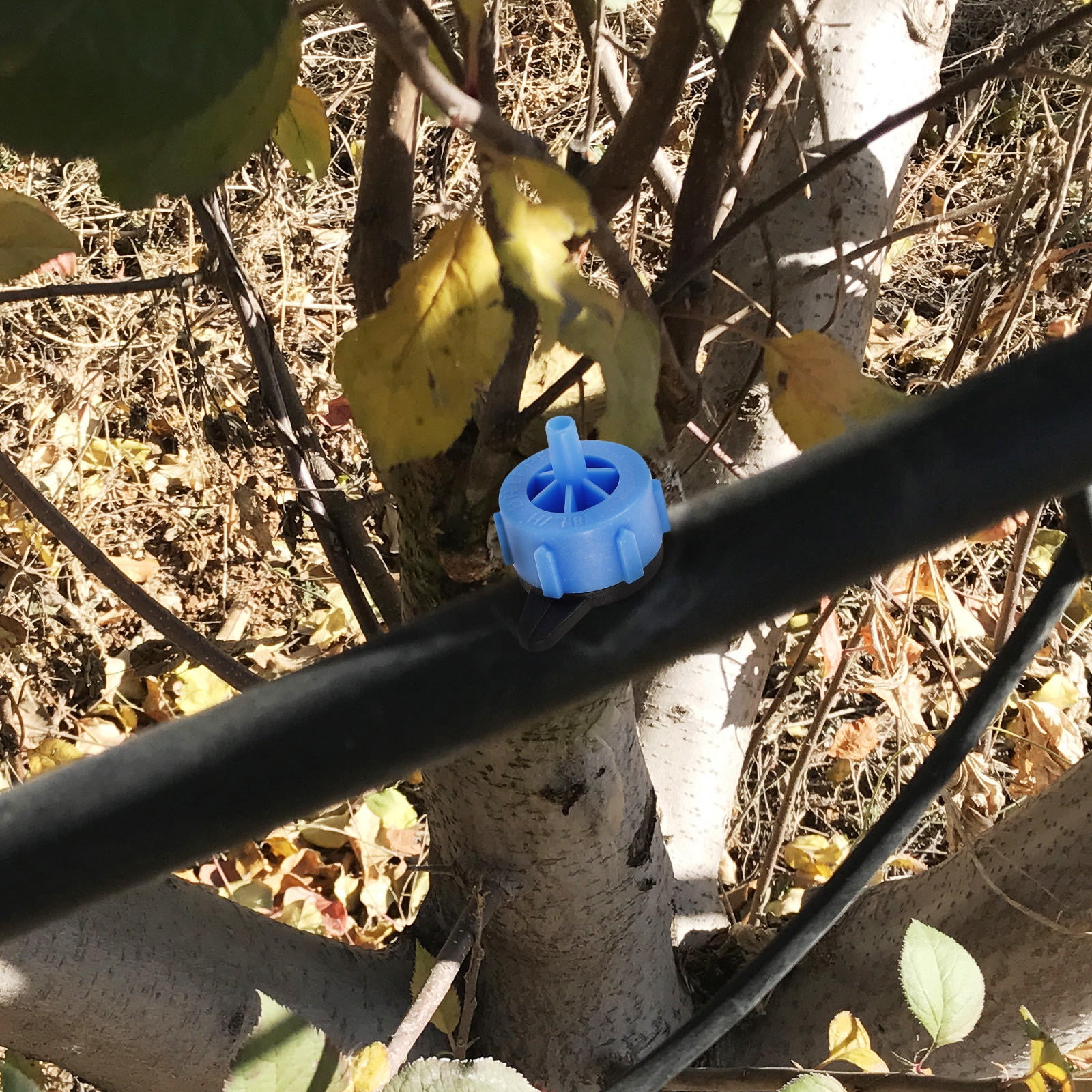 Raindrops Blue Adjustable Drip Irrigation Emitters for Gardening with ...