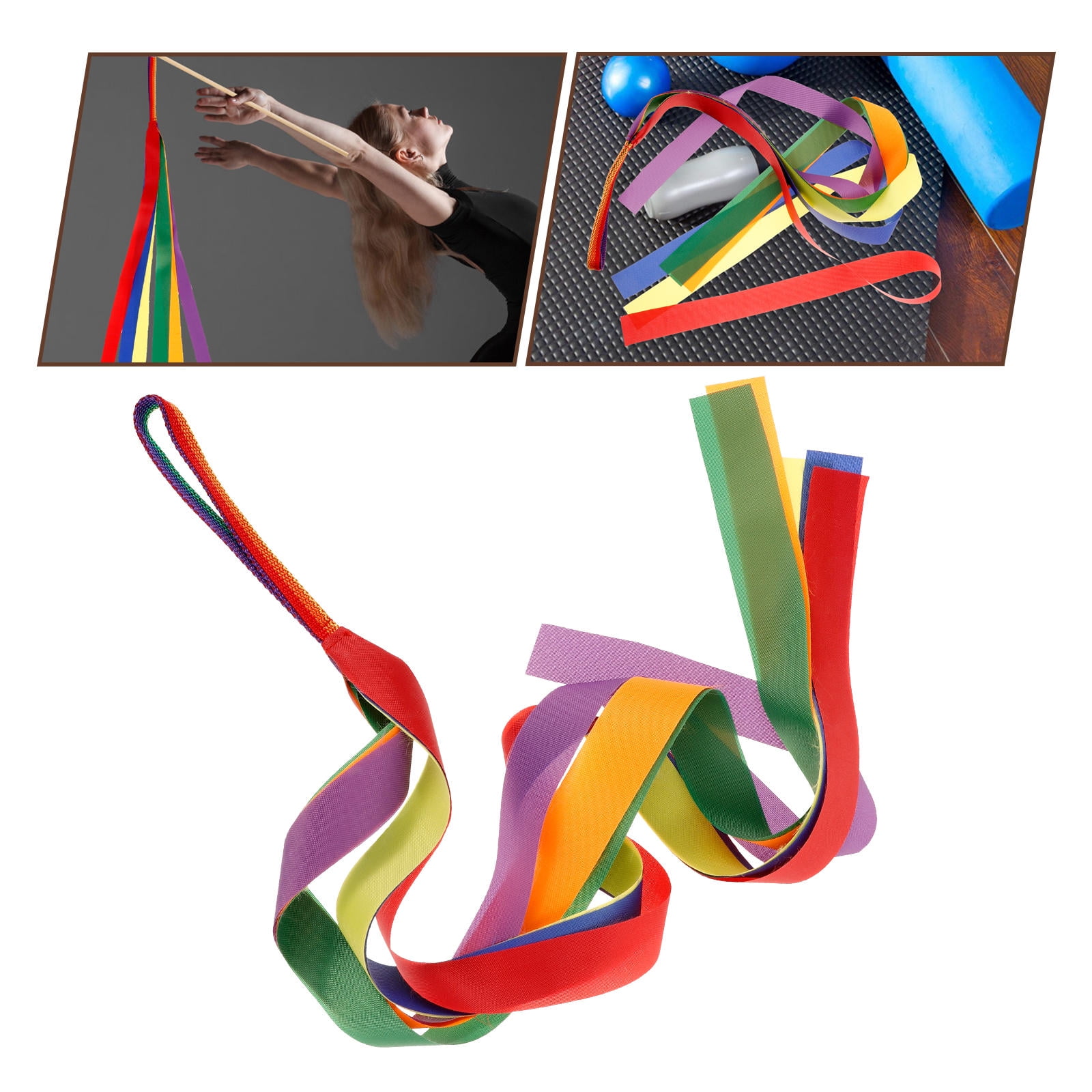 Raindrops Blue Gymnastics Ribbon Fitness Ribbon Multi 1Set for Guard ...