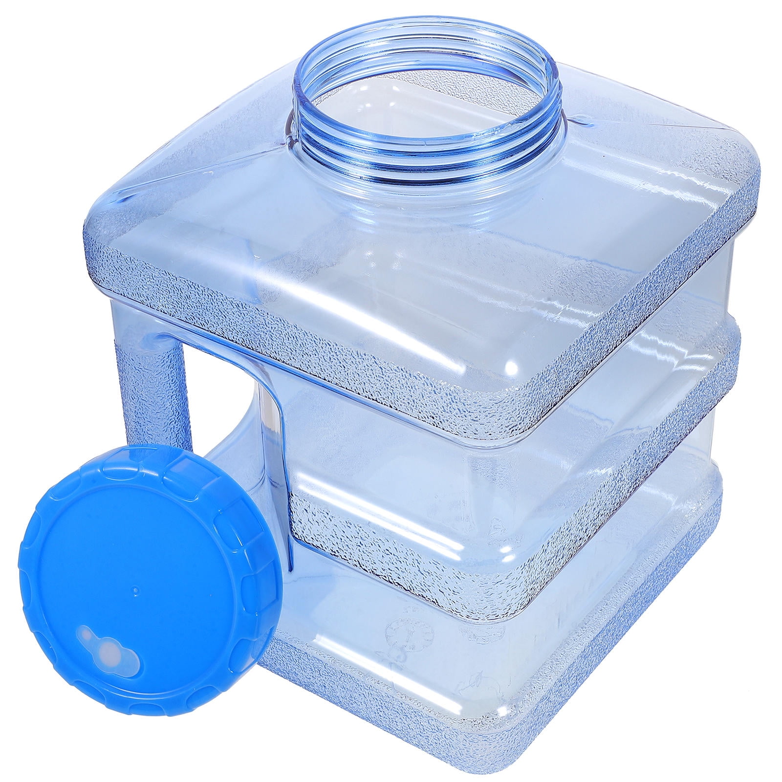 Raindrops Blue Portable Water Container for Outdoor Use Made with ...