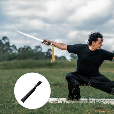 34" Long Black Faux Fur Lined Medieval Sword Scabbard LARP Cosplay ...