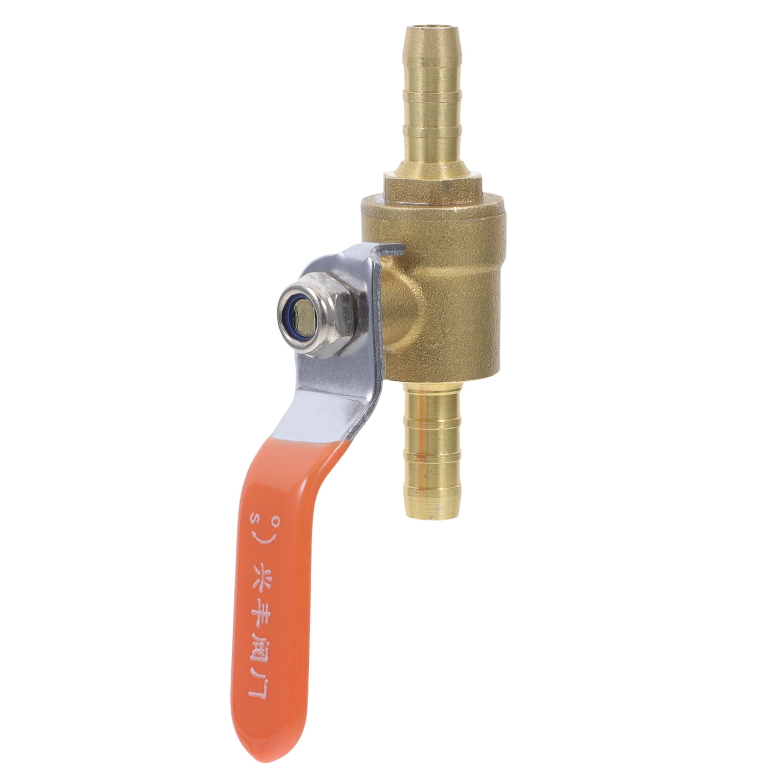Raindrops Brass Barbed Ball Valve for and Gas Systems Generators and ...