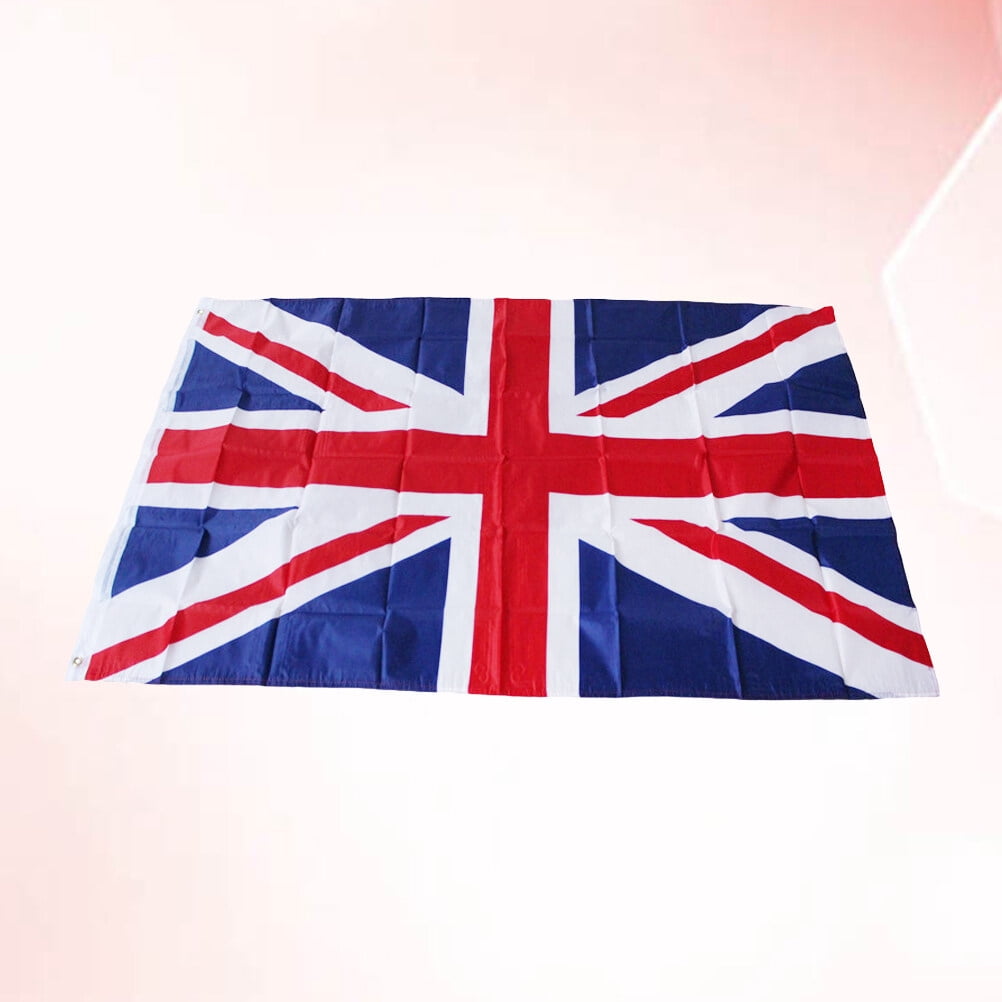 Raindrops British Flag Made of Durable Polyester for Decoration with ...