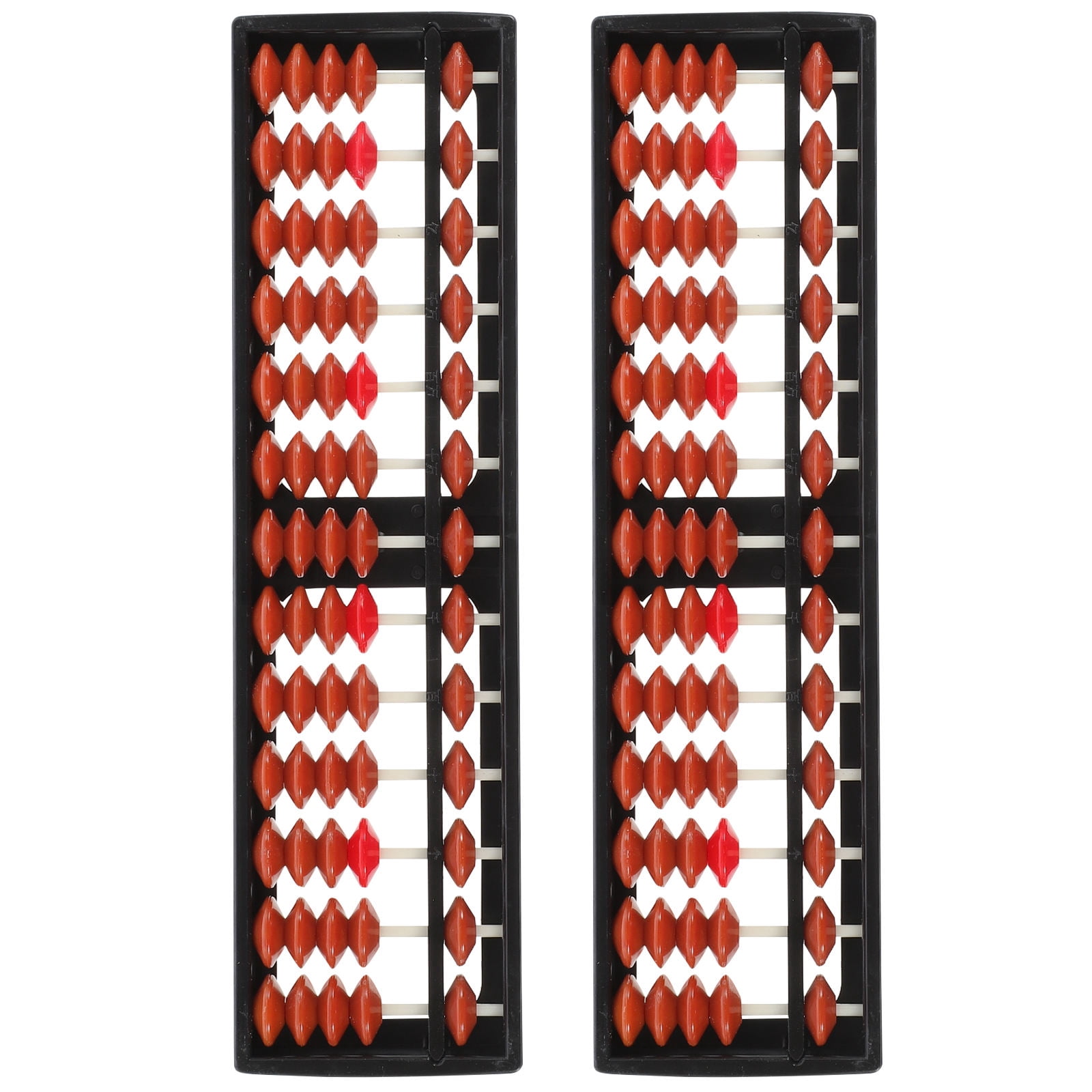 Raindrops Brown Plastic Student Abacus for Mental Arithmetic Brain ...