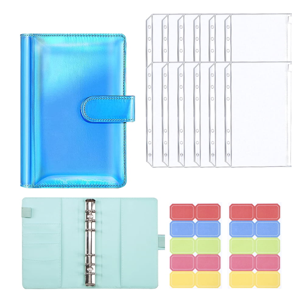 Raindrops Budget Book Refillable Planner Binder Credit Card Wallet ...