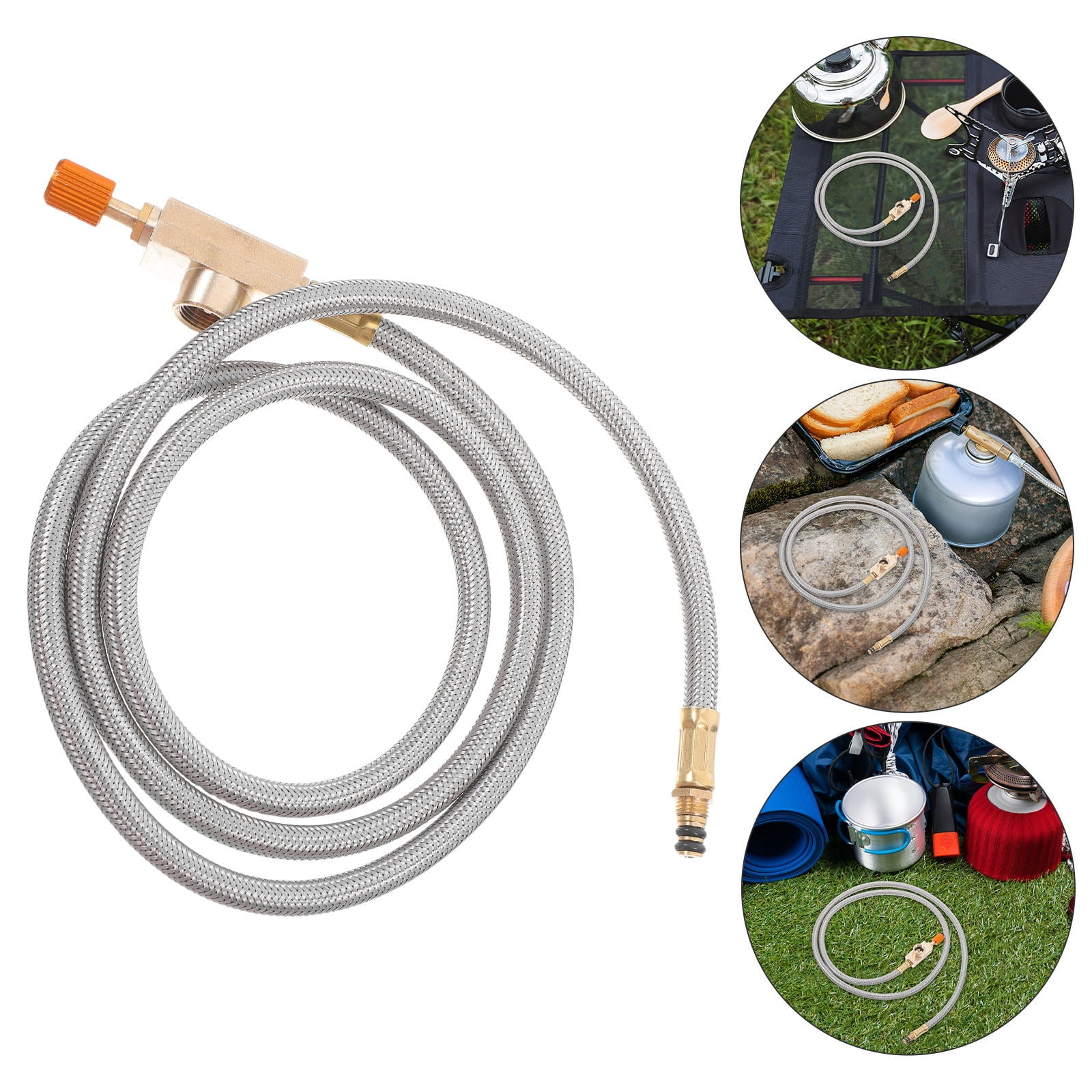Raindrops Burner Hose Gas Pipe Accessory Extension Hose Tank Extension ...