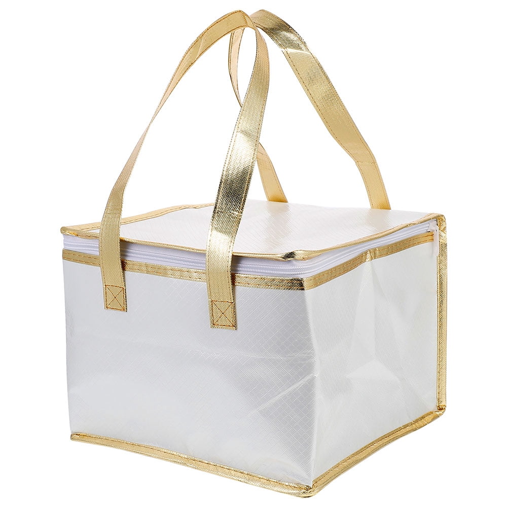 Raindrops Cake Deliver Bag Hand-held Cake Insulation Bag Food Transport ...