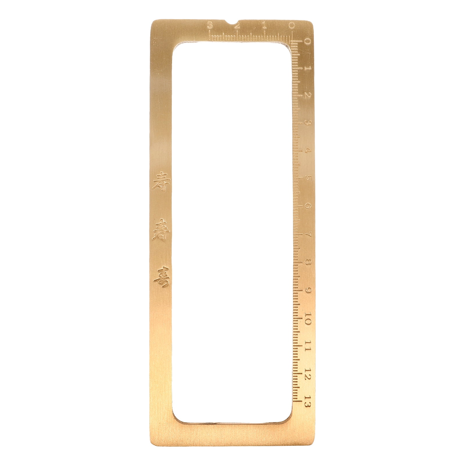 Brass Paperweight with Scale for Chinese Calligraphy Practicing 1 Set ...