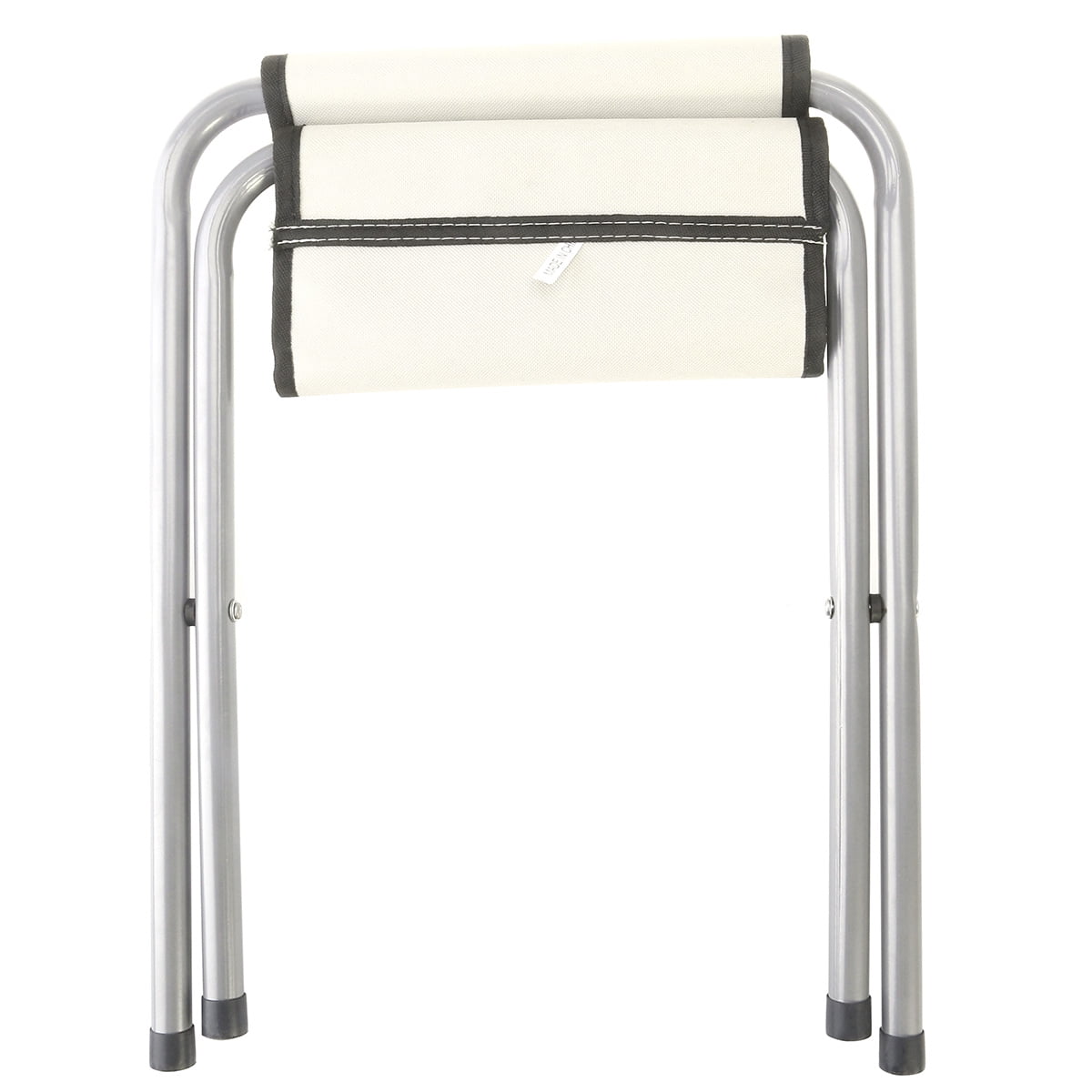 Raindrops Camping Stool White Foldable Portable Heavy Duty Seat Table ...