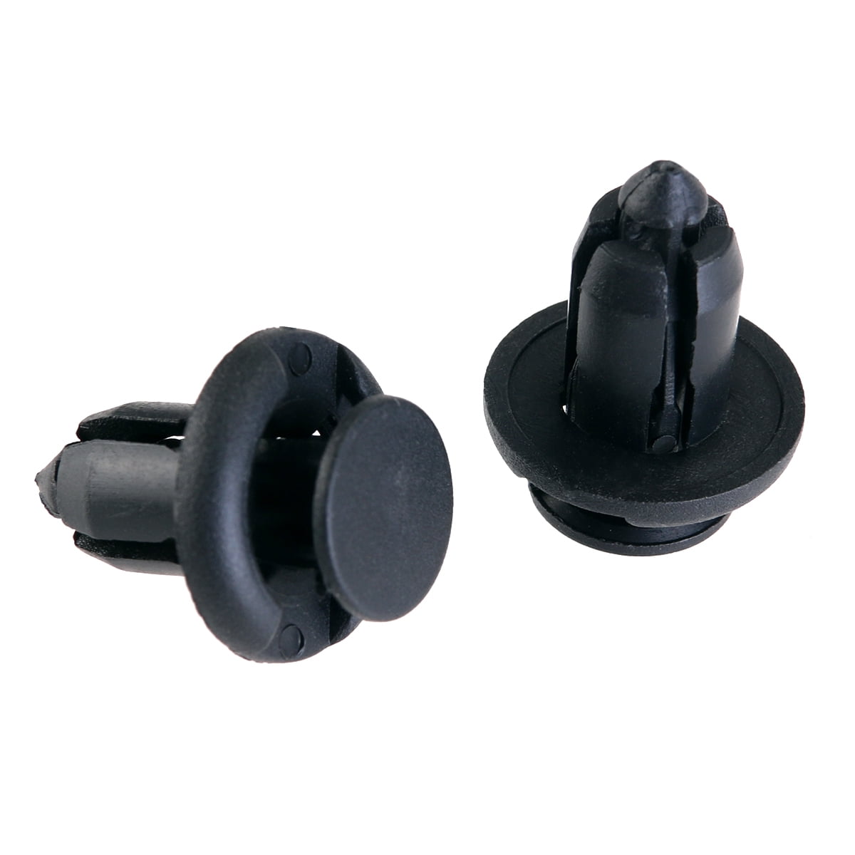Raindrops Car Fastener Clips 40Pcs Black POM Polymer Bumper and Clips ...