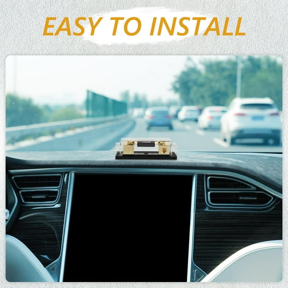 Raindrops Car Fuse Holder 100A Fuse Box For Automotive Truck Rv And ...