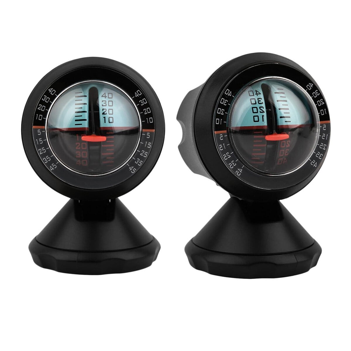 Raindrops Car Inclinometer Tilt Gauge Indicator Gradient Angle Slope ...