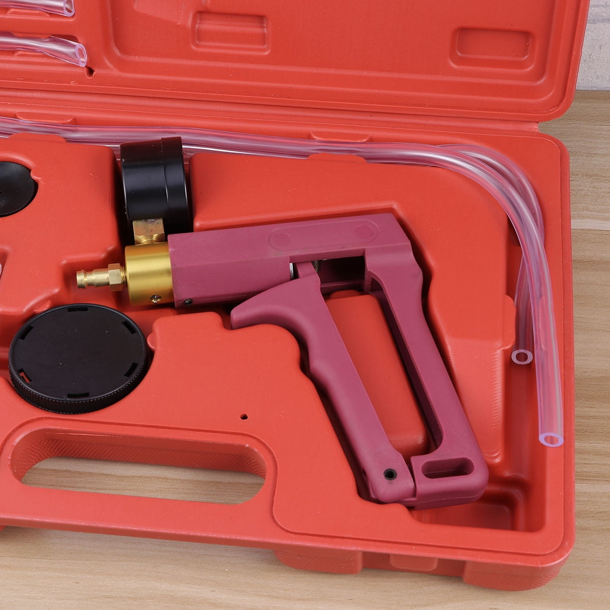 Raindrops Car Manual Vacuum Pump Brake Oil Replacement Tool Car Detector Vacuum Pump Suction ...