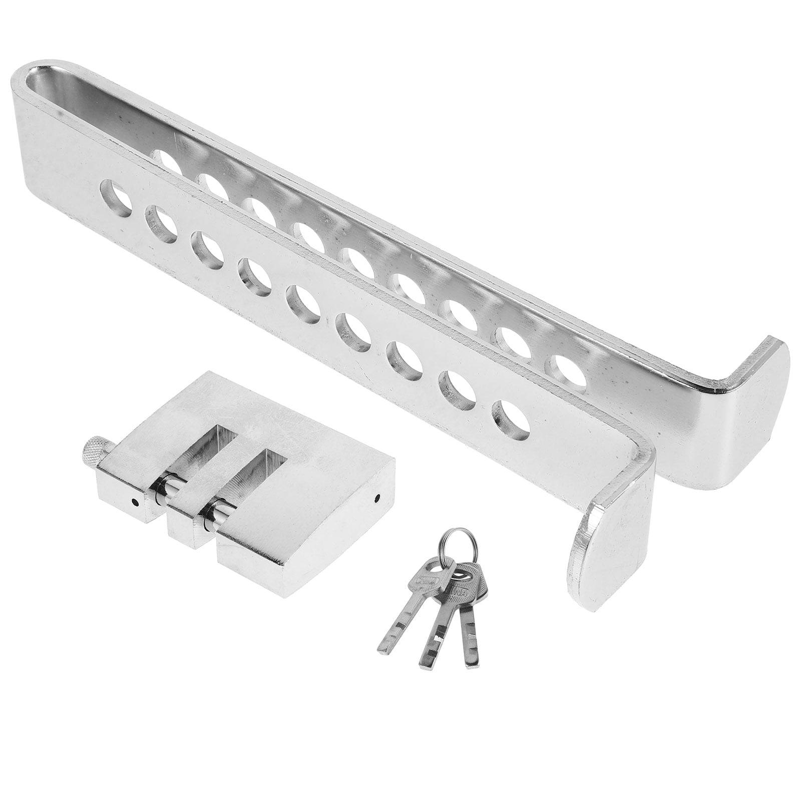 Raindrops Car Security Anti Theft Adjustable Pedal Lock Product Silver ...