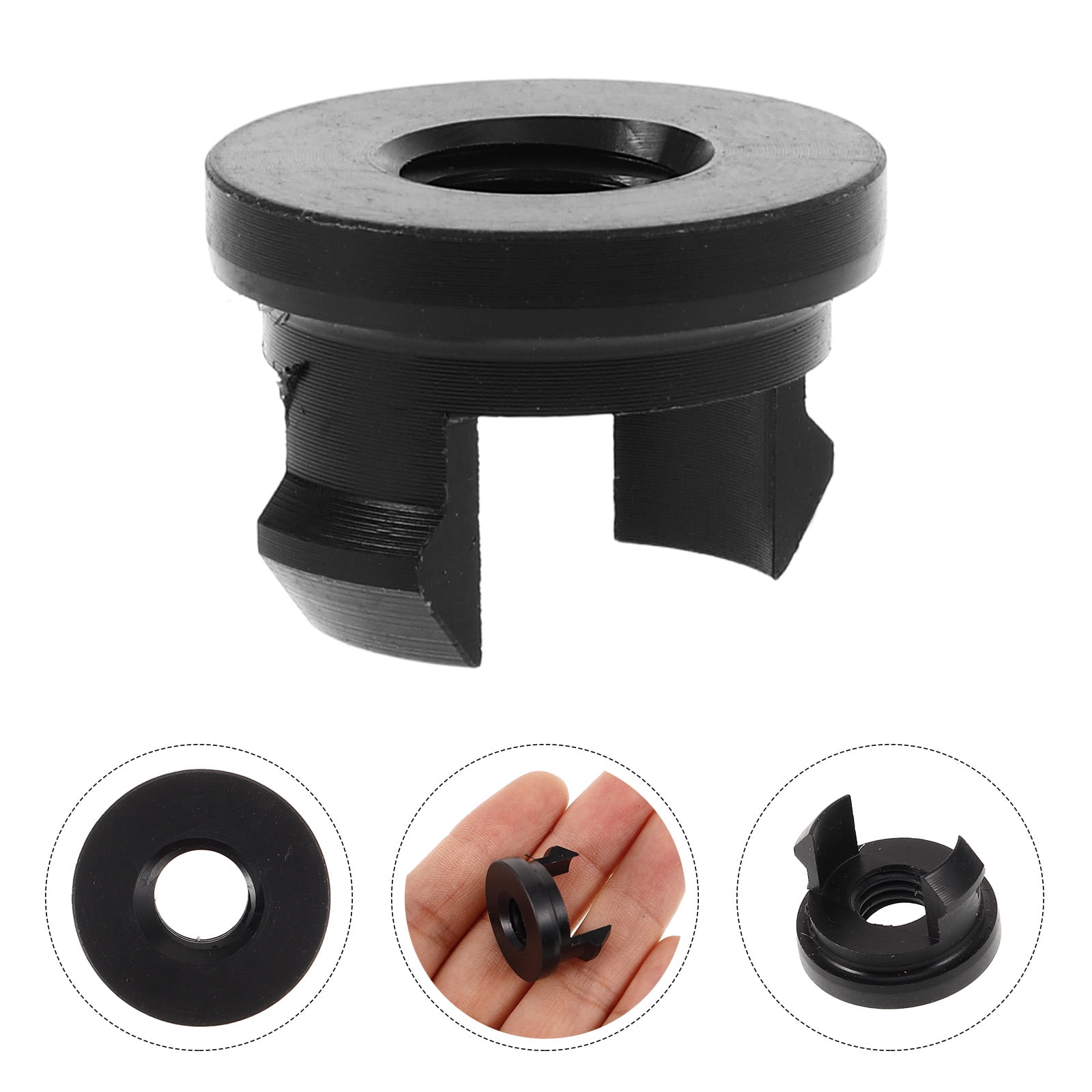 Raindrops Car Shift Knob Boot Retainer 1Set Black Plastic for Drivers ...