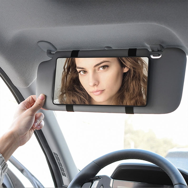Raindrops Car Visor Vanity Looking Glass Sun Visor Mirror Car Interior Mirror For Truck Sun ...