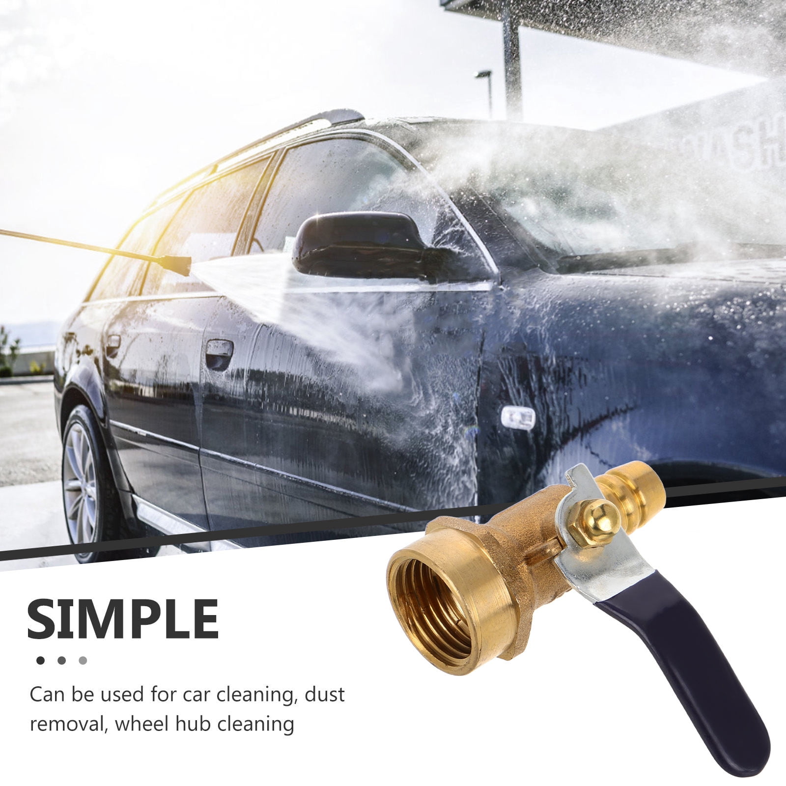 Raindrops Copper Foam Nozzle Multi Color for Car High Efficiency ...