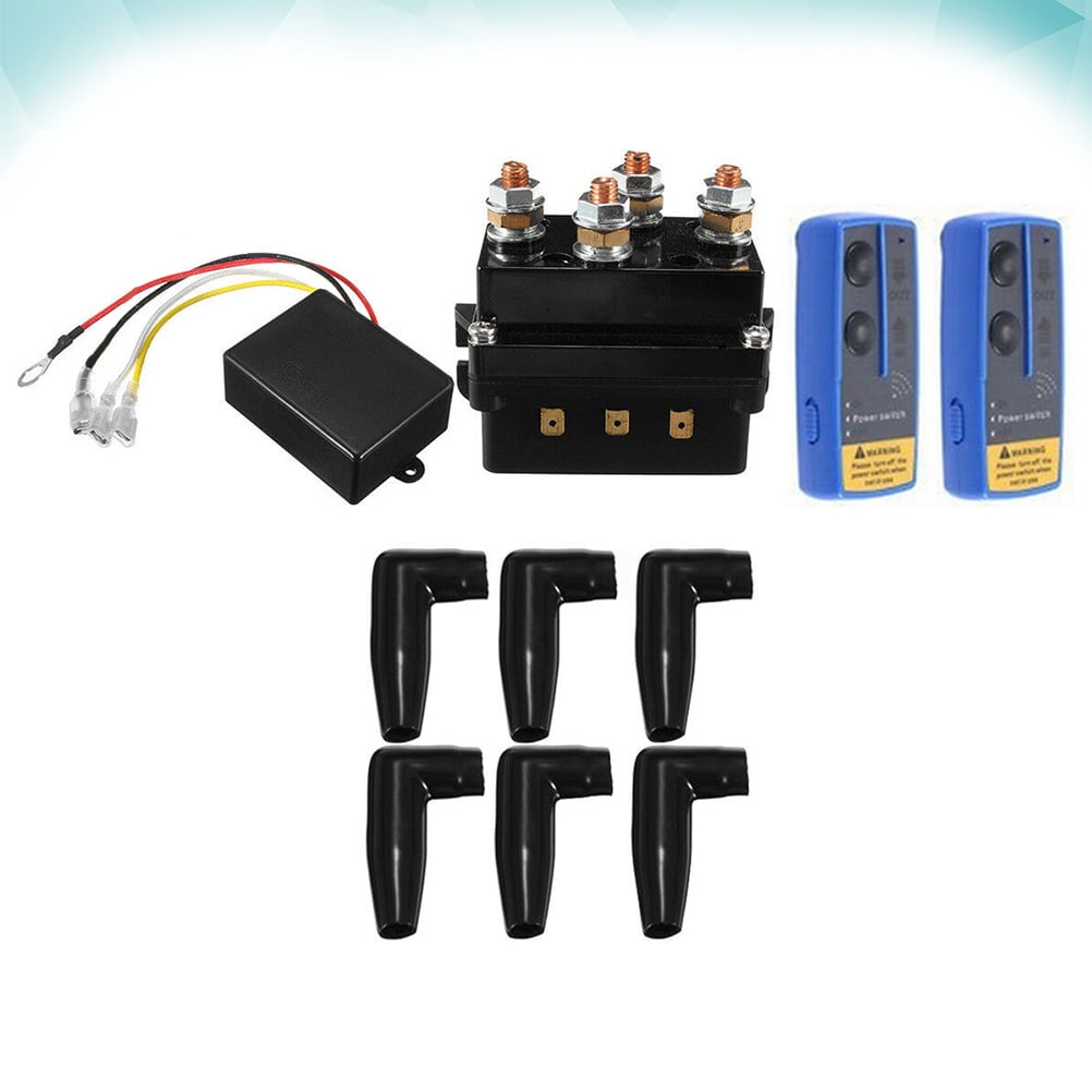 Raindrops Car Winch Relay 12V 500a Wireless Remote Control Solenoid for ...