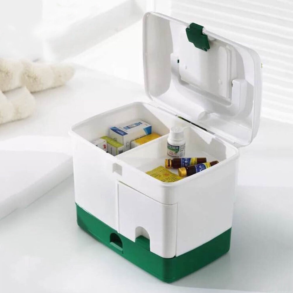 Raindrops Carrying Medicine Box Really Labels Emergency First Aid Kit ...