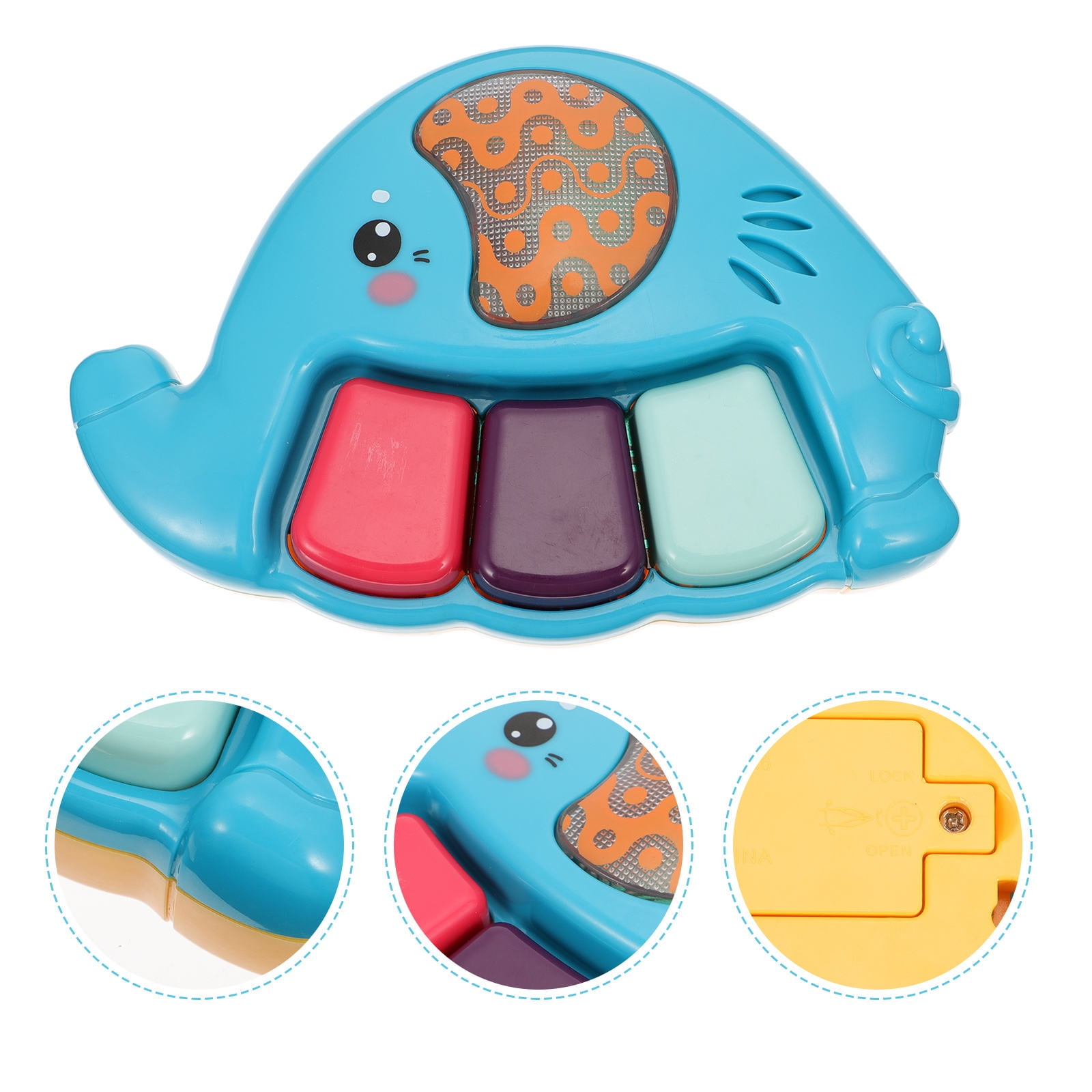 SEWACC Infant Learning Toys Interactive Baby Toy with Sound Effects ...