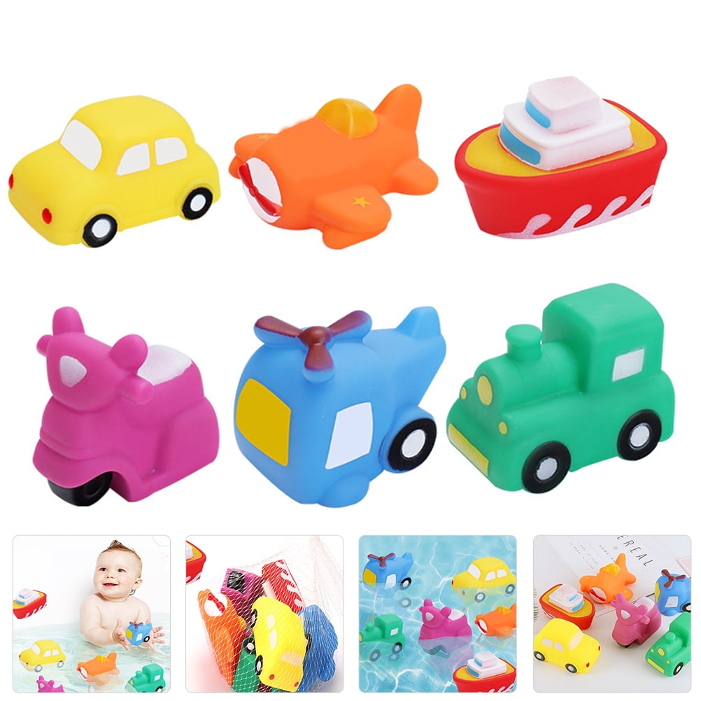Raindrops Cartoon Vehicle Toys Bathing Toy for Kids Boys Girls Bathtub ...