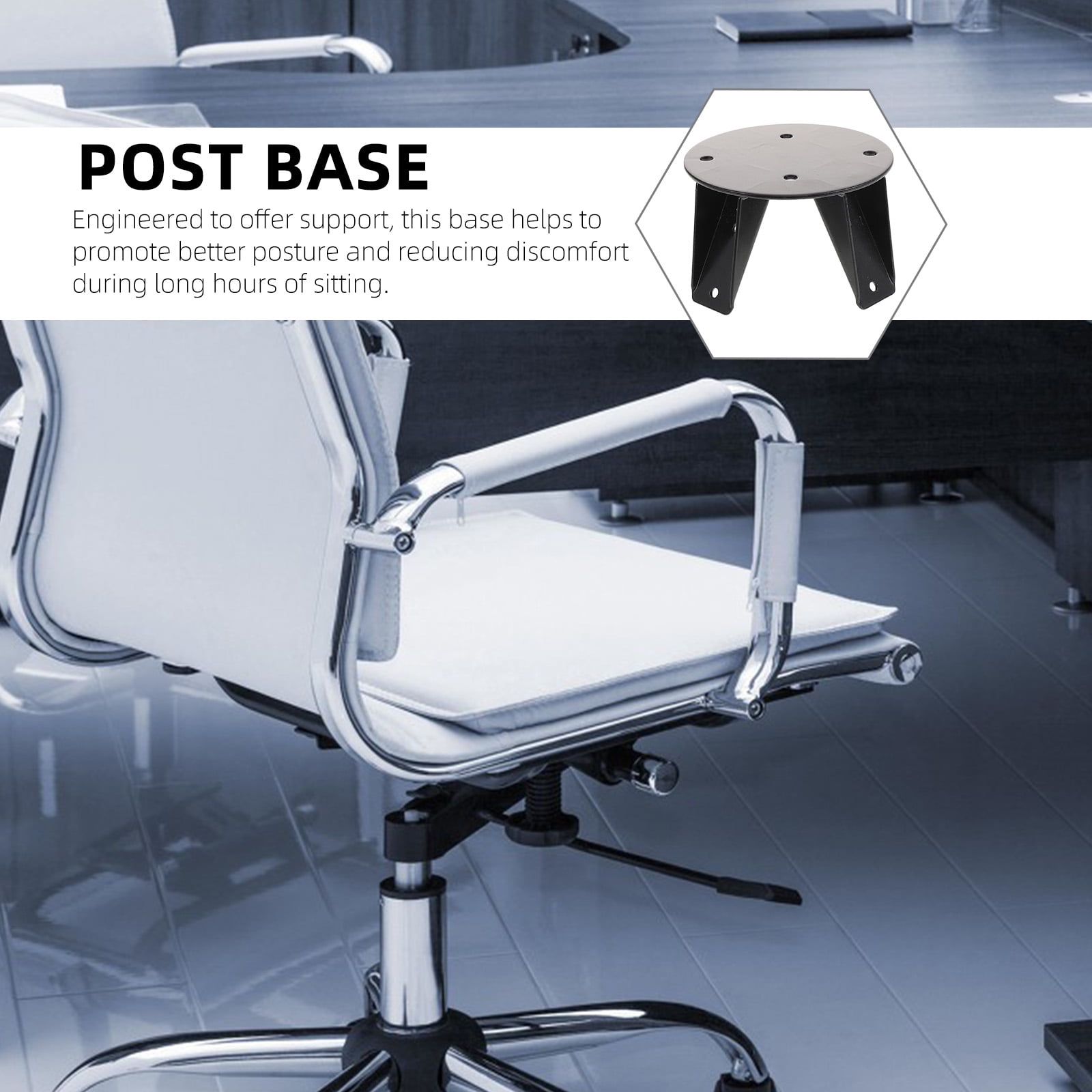 Raindrops Chair Base Handrail Mounting Chair Base Stand Metal Fence ...