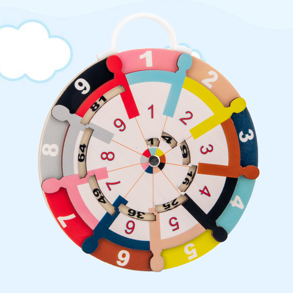 Raindrops Child Multiplication Turntable Toy Brain Development Toys ...