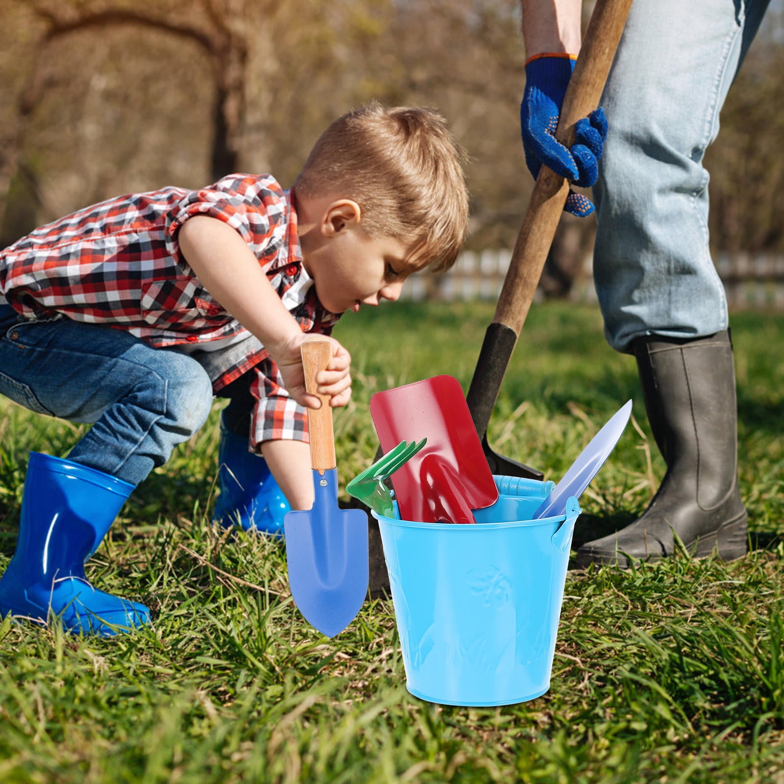Raindrops Children Digging Sand Tools Planting Toys for Kids Gardening ...