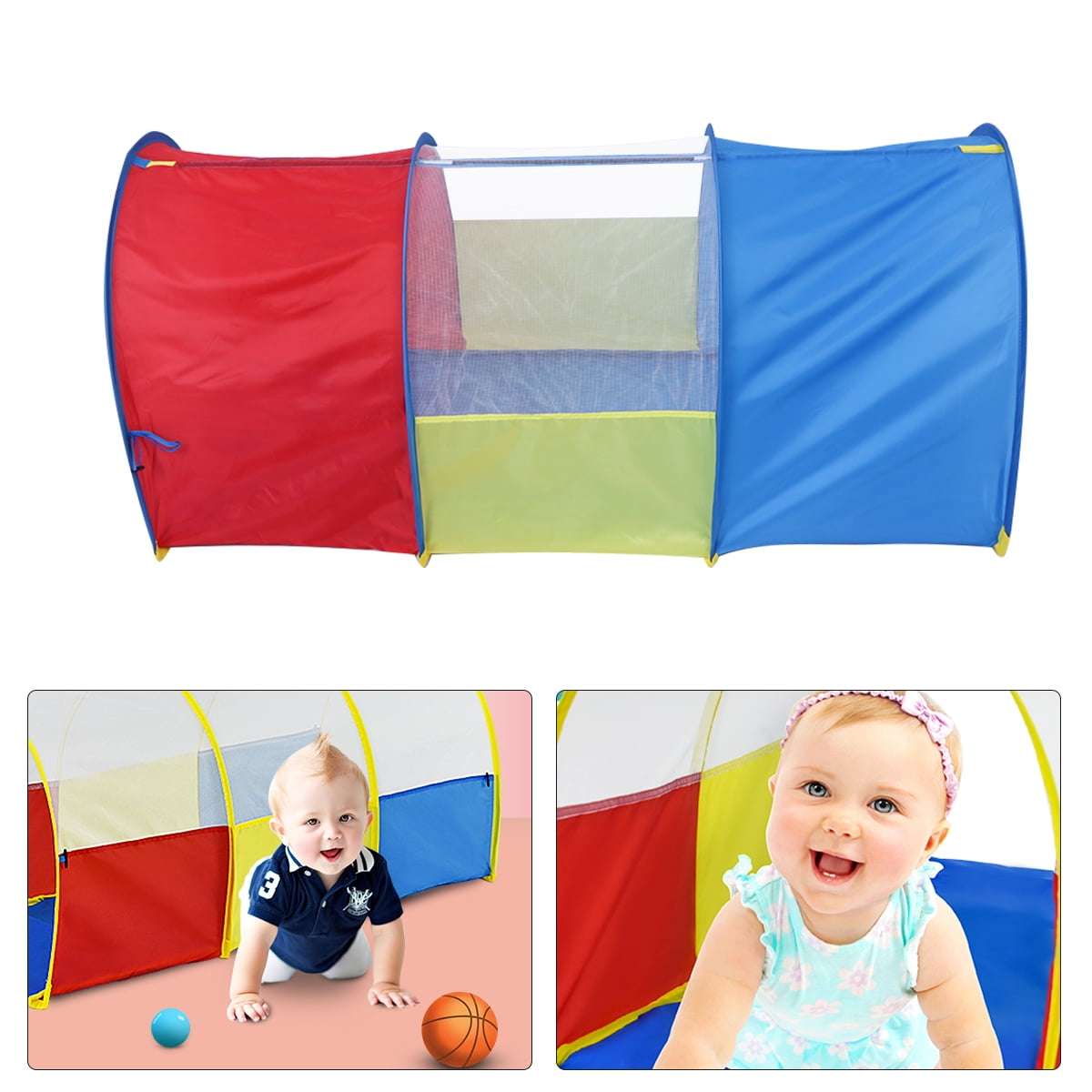 Raindrops Kids Crawling Tube for Sensory Play and Muscle Development ...