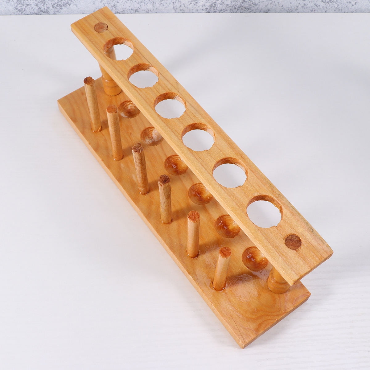 Raindrops Chocolate Plastic Test Tube Rack for Storage Lightweight Acid ...
