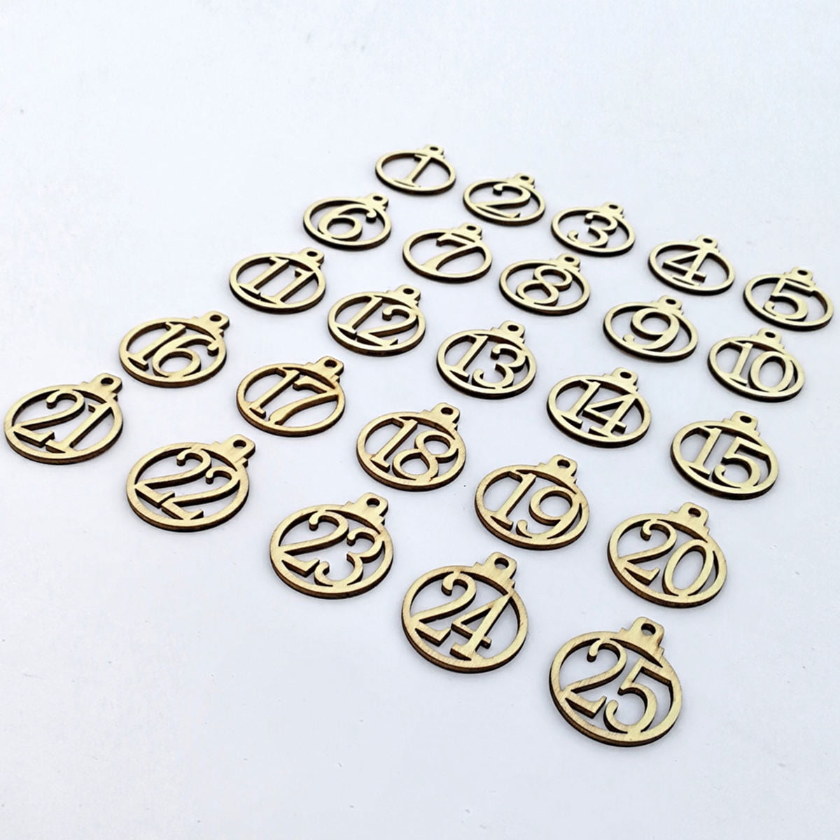 Raindrops Christmas Arrival Countdown Tag Gift Tags Wedding Shower ...