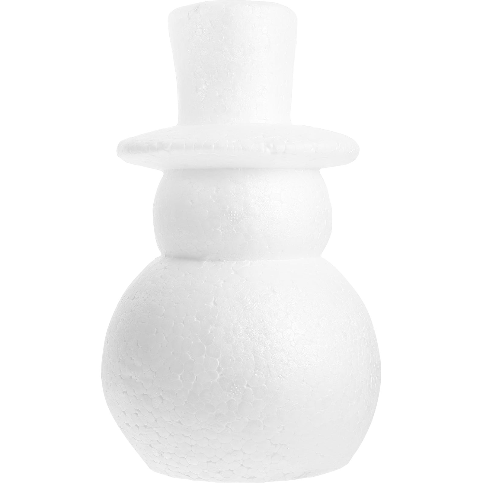 Raindrops Christmas Decor Craft DIY Snowman Polystyrene Snowman Shape ...