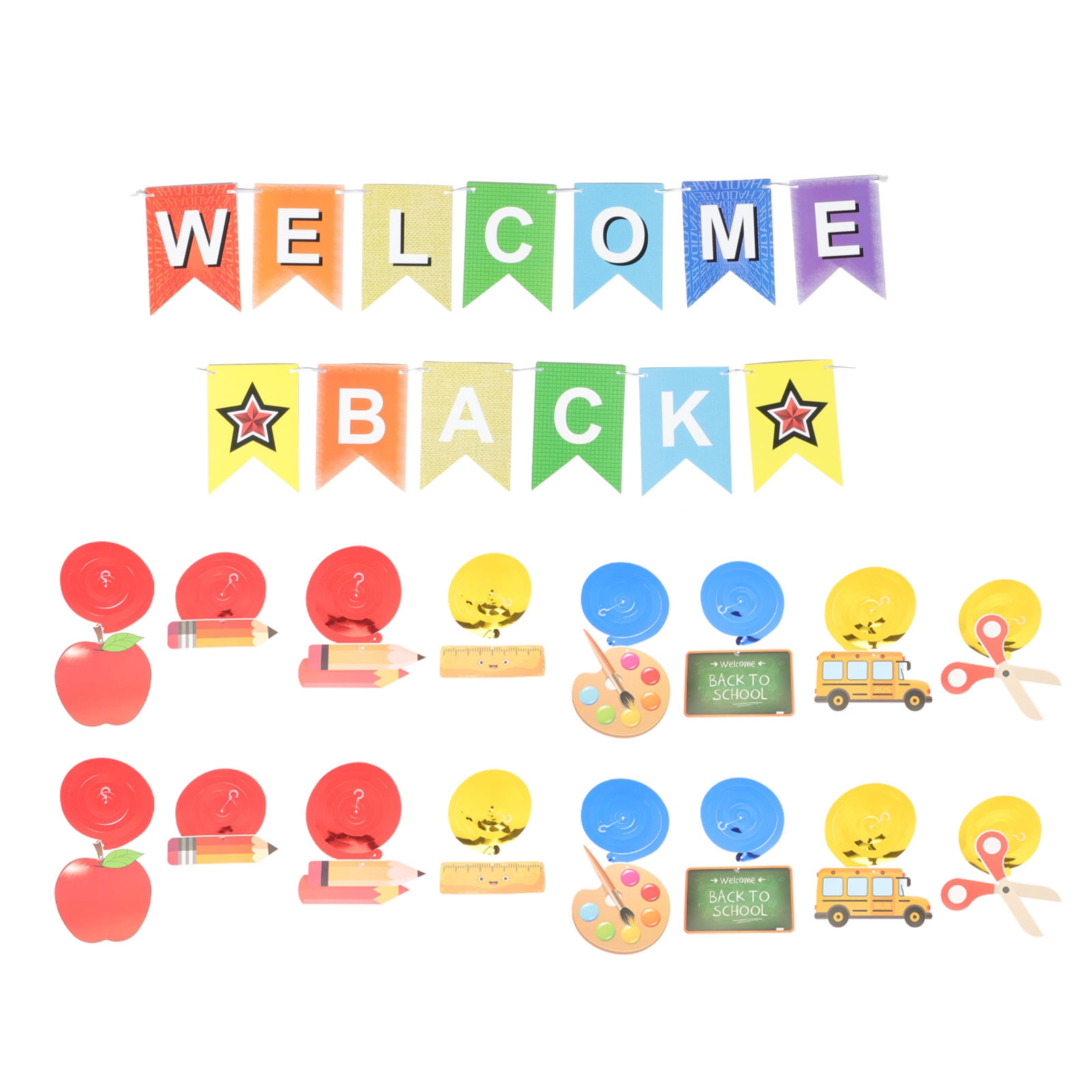 Raindrops Classroom Students Banner 1Set Welcome To School Photo Decor ...