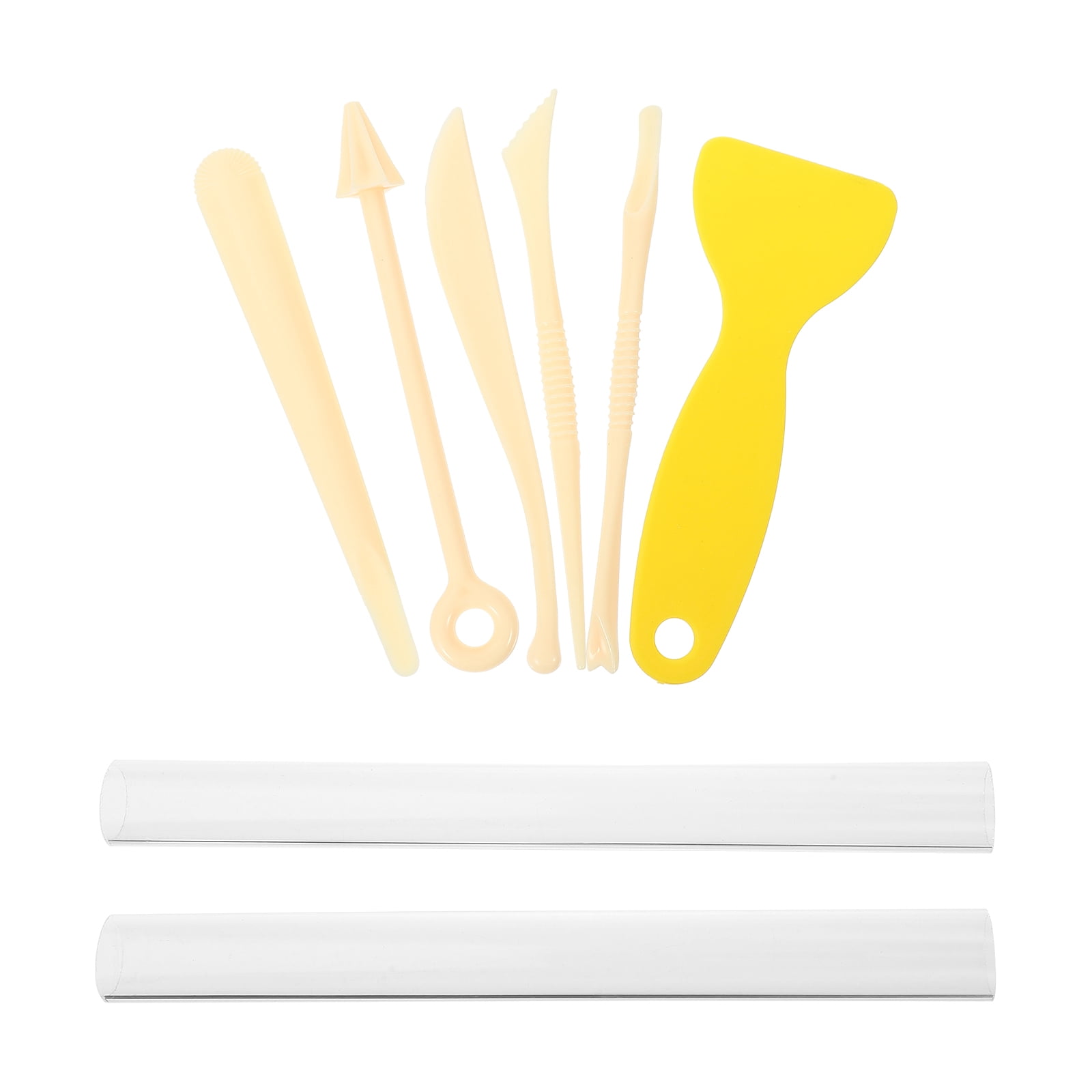 Raindrops Clay Polymer Cutters Pottery Tools 8 Pieces Carving - Walmart.com