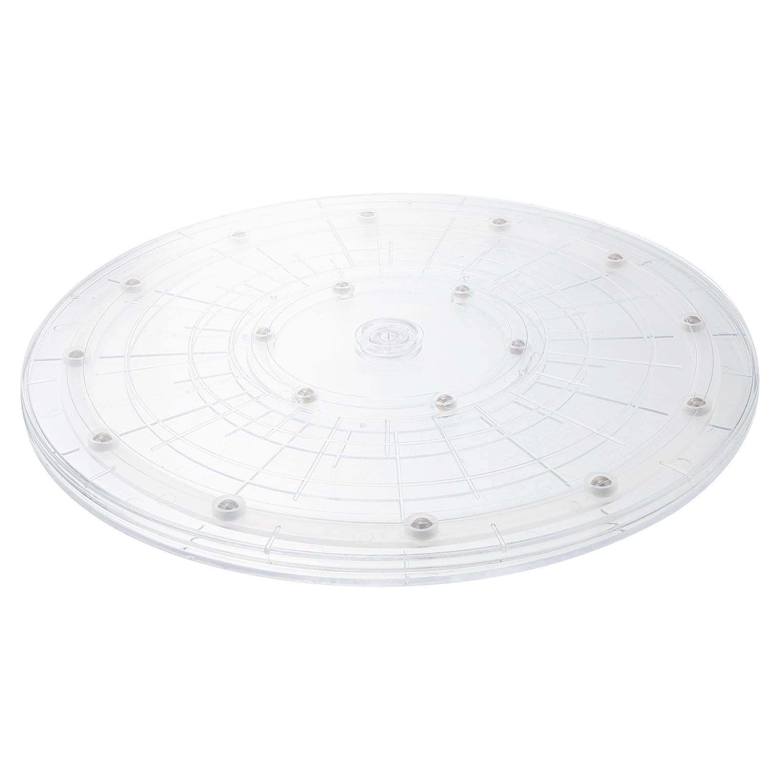 Raindrops Clear Acrylic Turntable 360degree Rotating Turntable ...