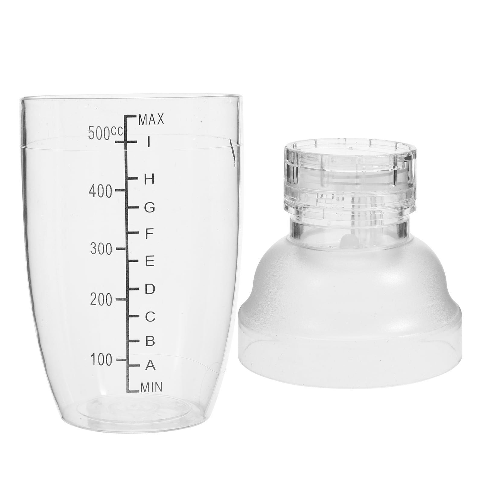 Raindrops Clear Cocktail Shaker Cocktail Wine Shaker with Scale ...