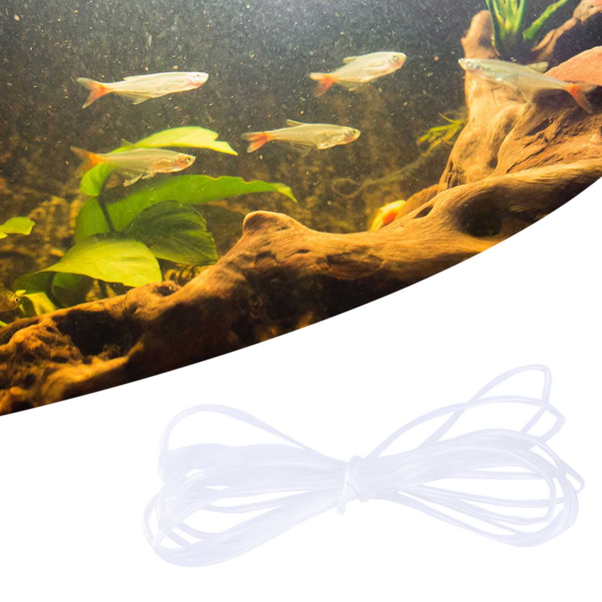 FOMIYES Transparent Airline Tube Air Pump Accessory for Fish Tank ...