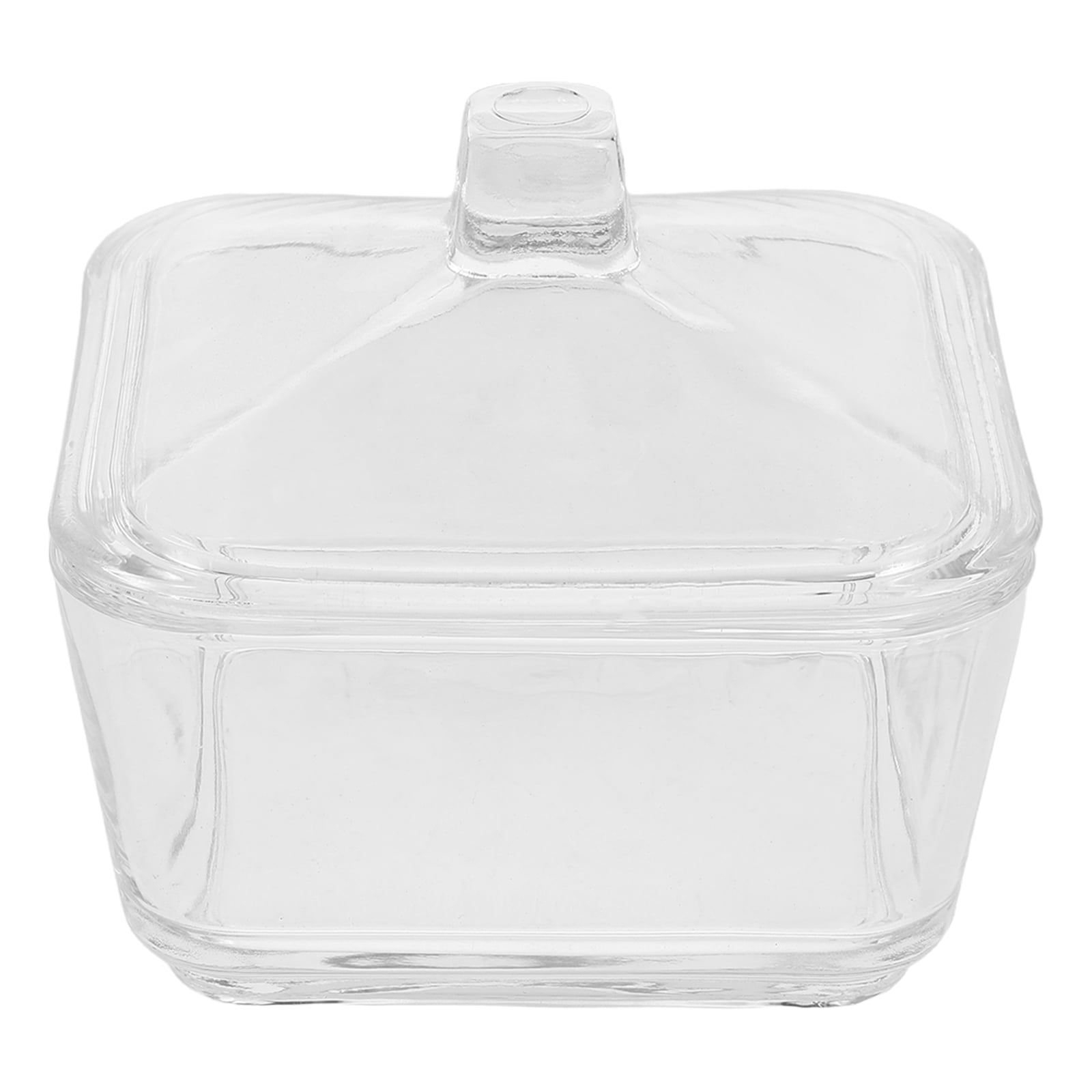 Raindrops Clear Glass Sugar Jar With Lid Storage Jar For Coffee ...