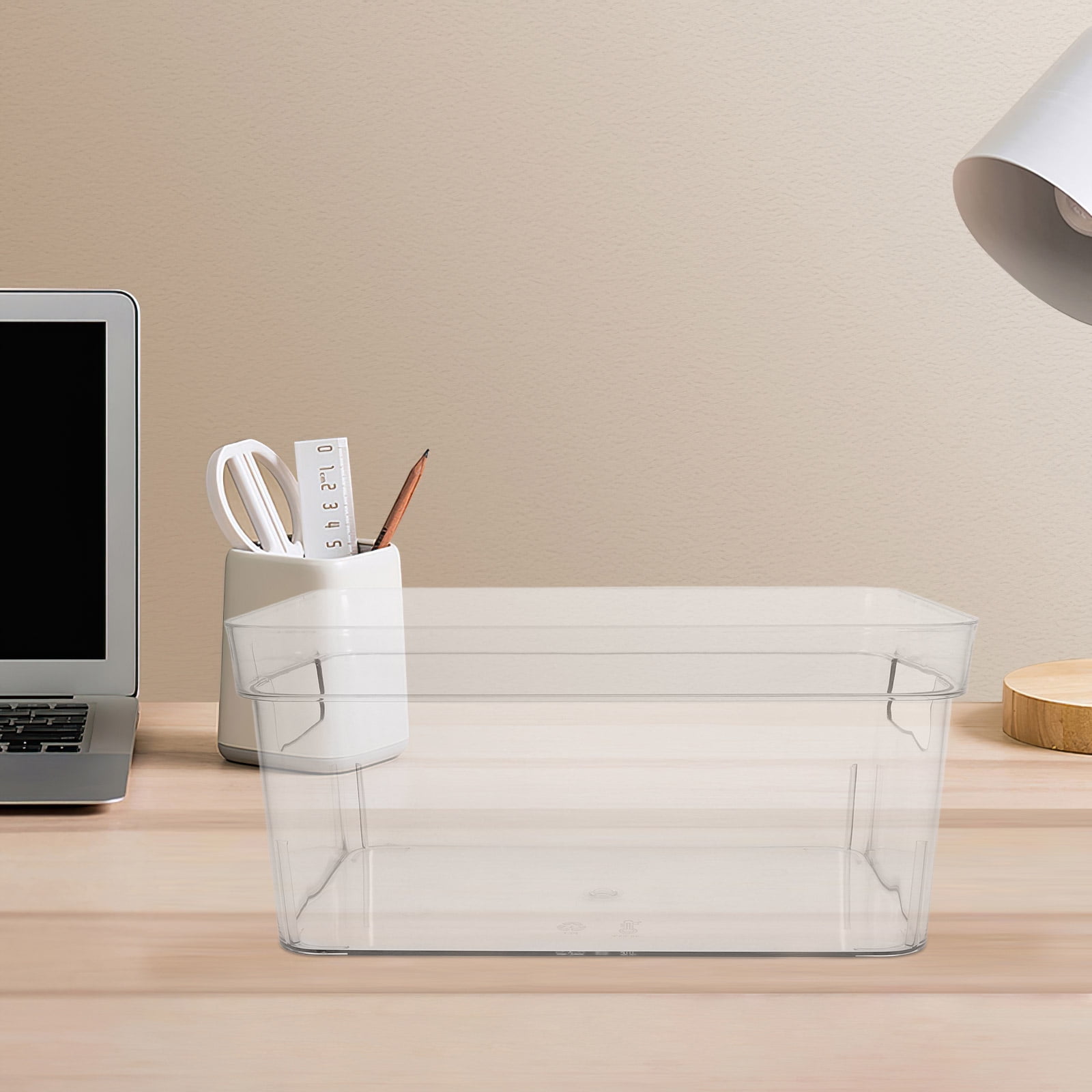 Raindrops Clear PET Storage Box For Household And Office Transparent ...