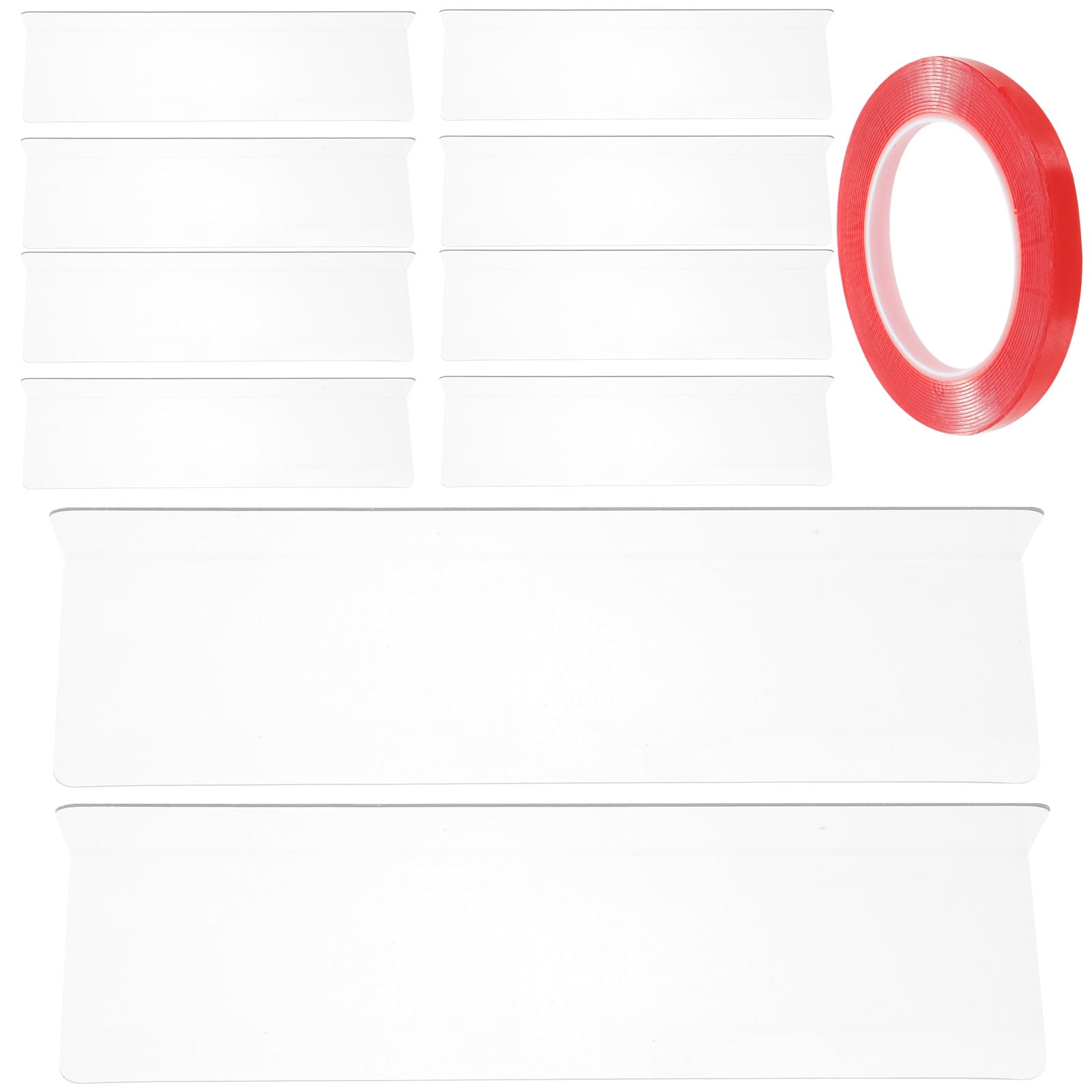 Raindrops Clear Shelf Dividers for Supermarket PVC Material Assorted ...