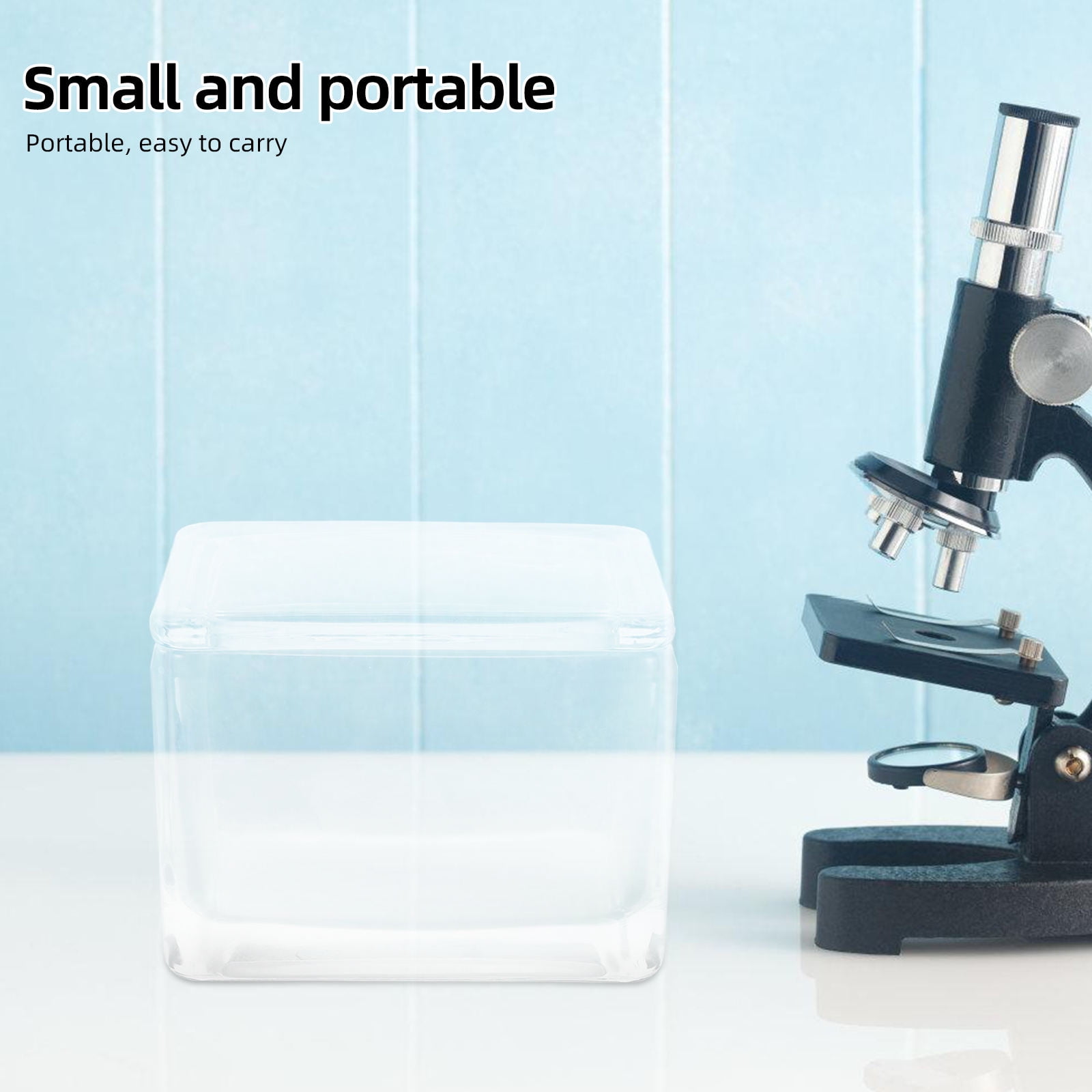 Raindrops Clear Transparent Glass Staining Jar Scientific Staining ...