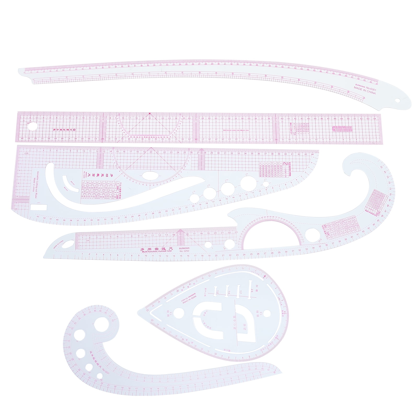 Raindrops Clothing Grading Ruler Pattern Making Measuring Tape Sewing ...