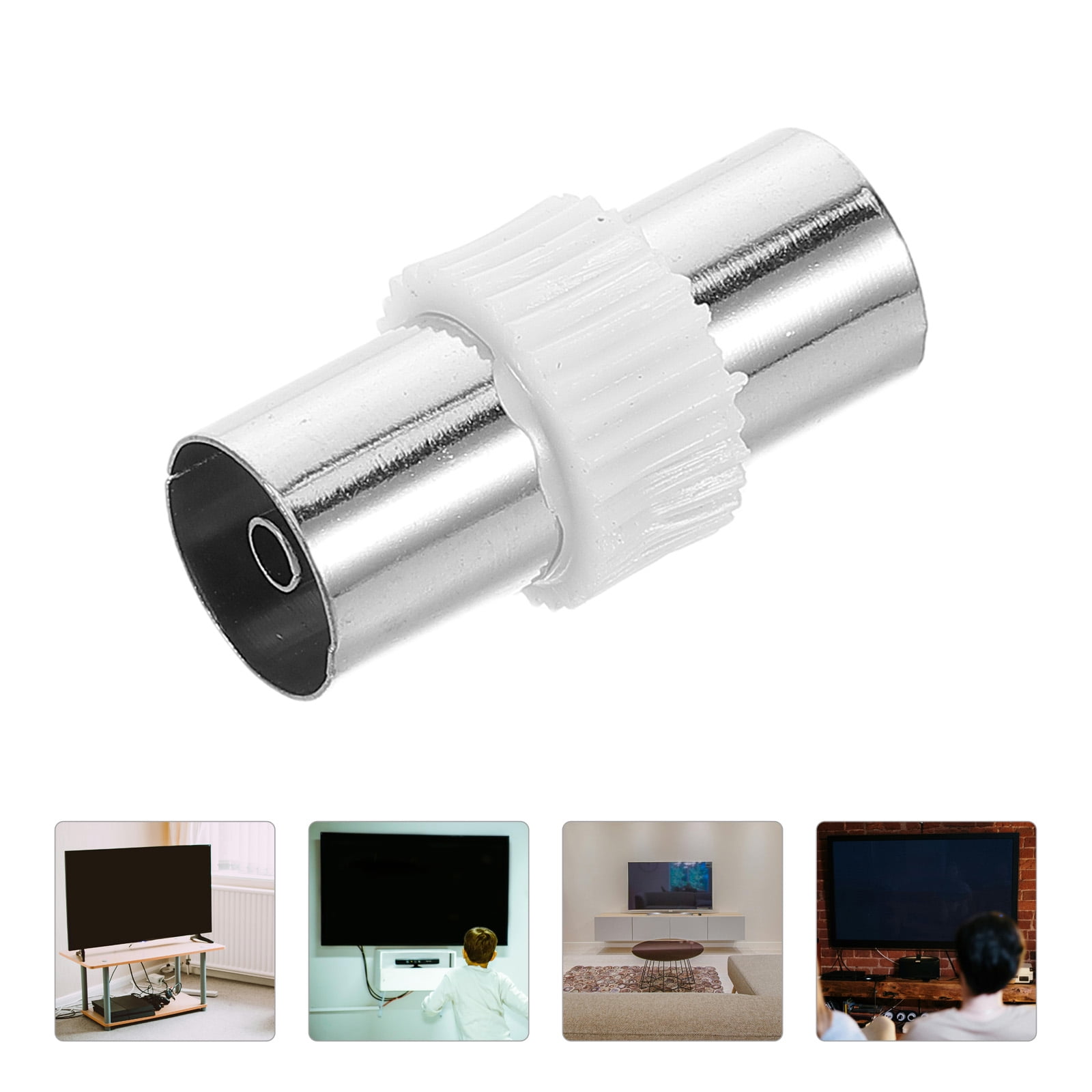 Raindrops Coaxial Adapter Female to Female for TV Aerial and Satellite ...
