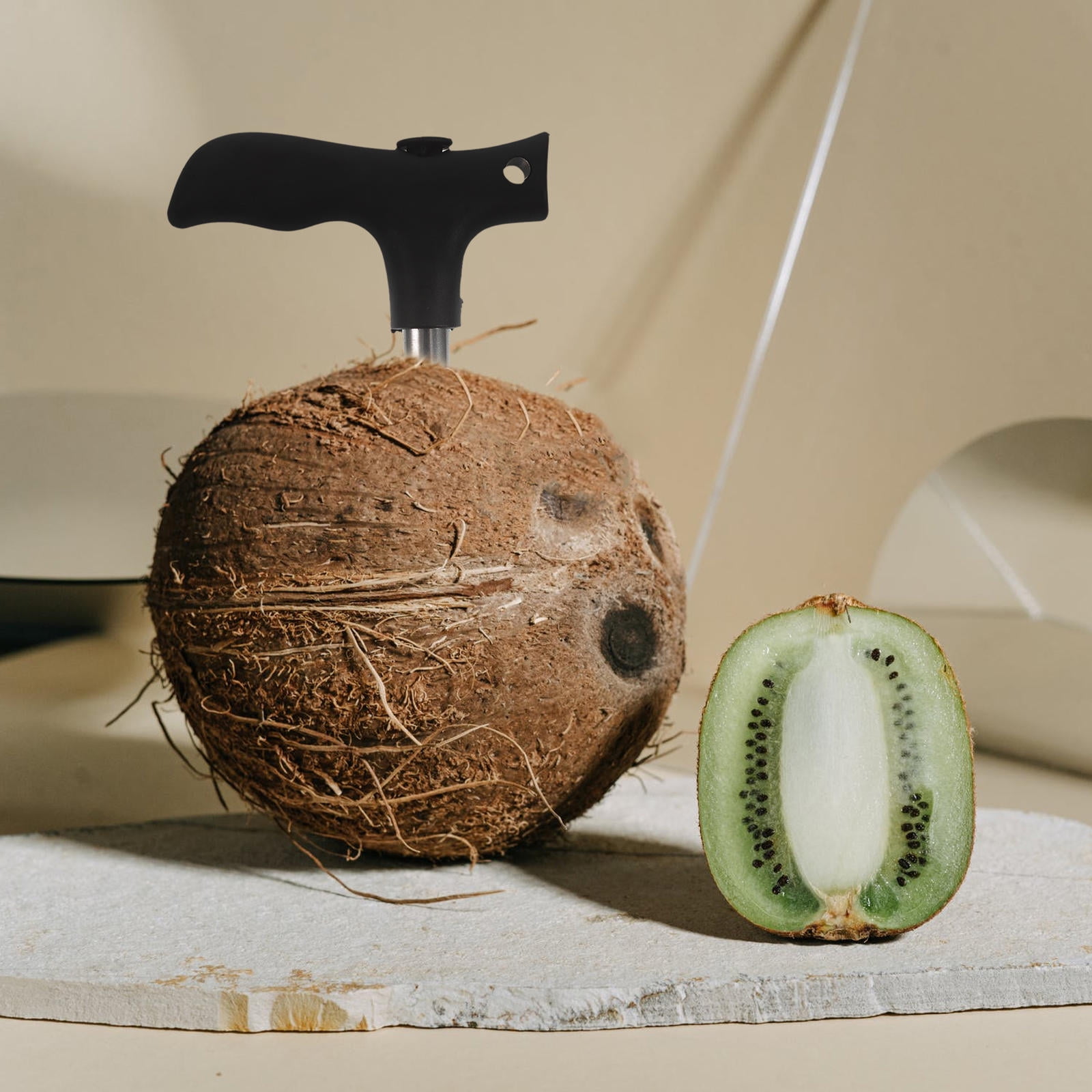 Raindrops Coconut Opener Water Extractor Gadget Kitchen Helper Tool ...