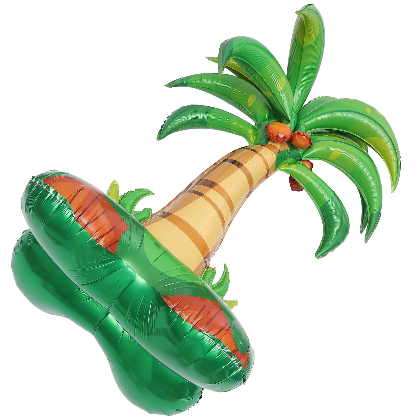 Raindrops Coconut Palm Shaped Inflatable Balloon Hawaiian Party Large ...