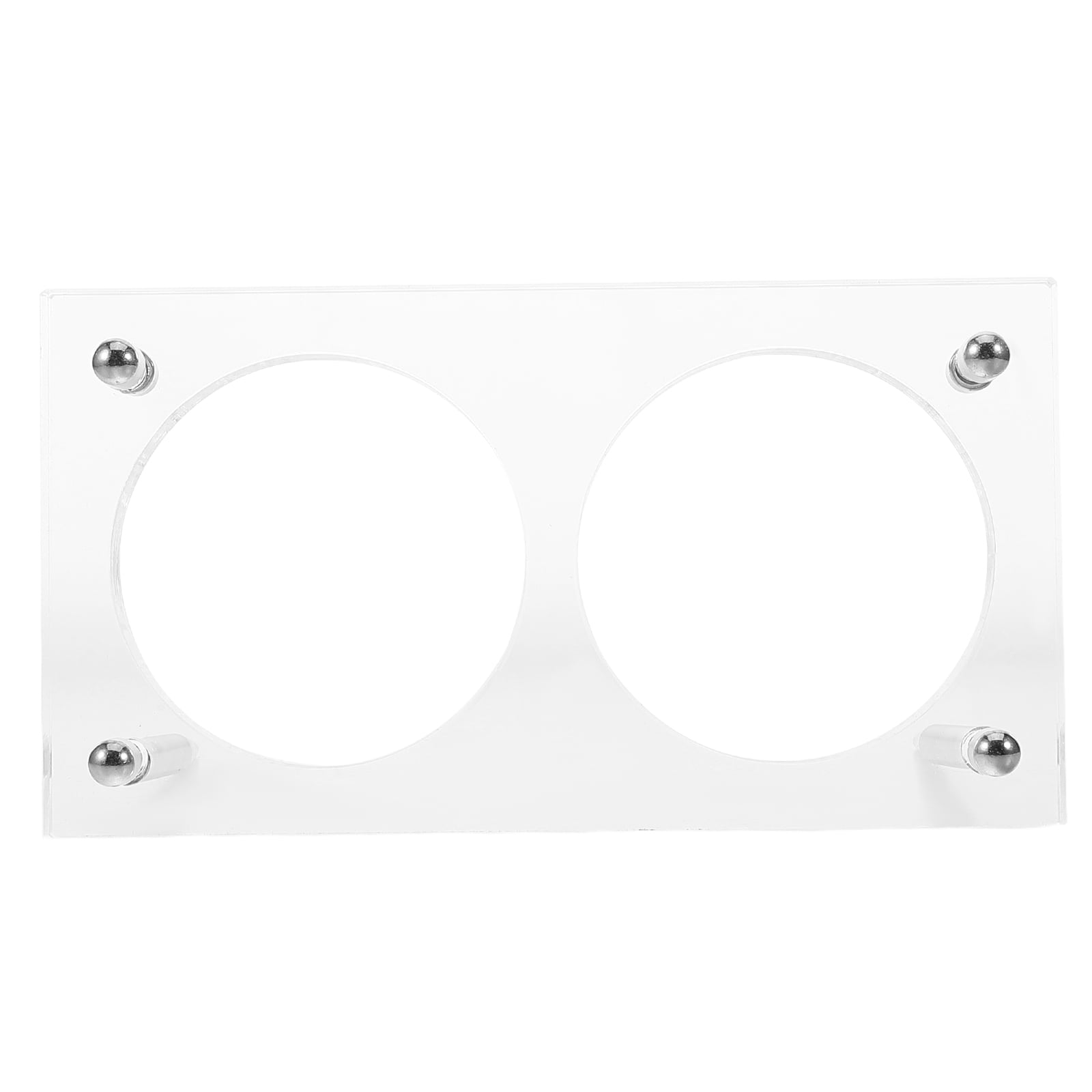 Raindrops Coin Display Easel With Dual Compartments Coin Storage Box ...