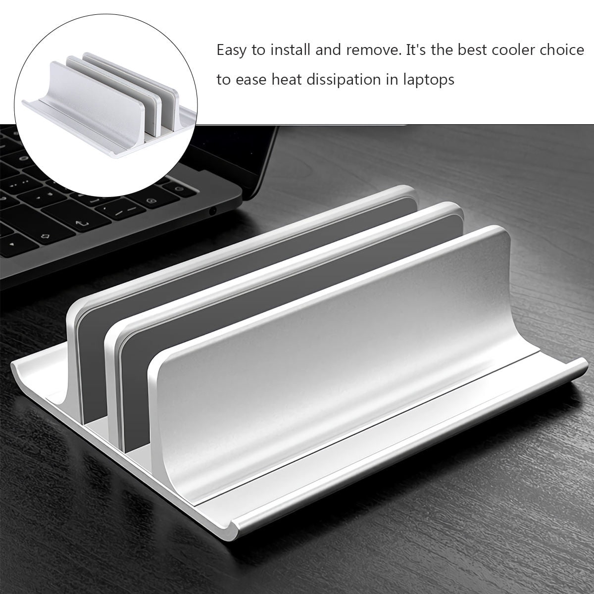 Raindrops Collapsible Laptop Stand Ergonomic Laptop Radiator Rack 16X13 ...